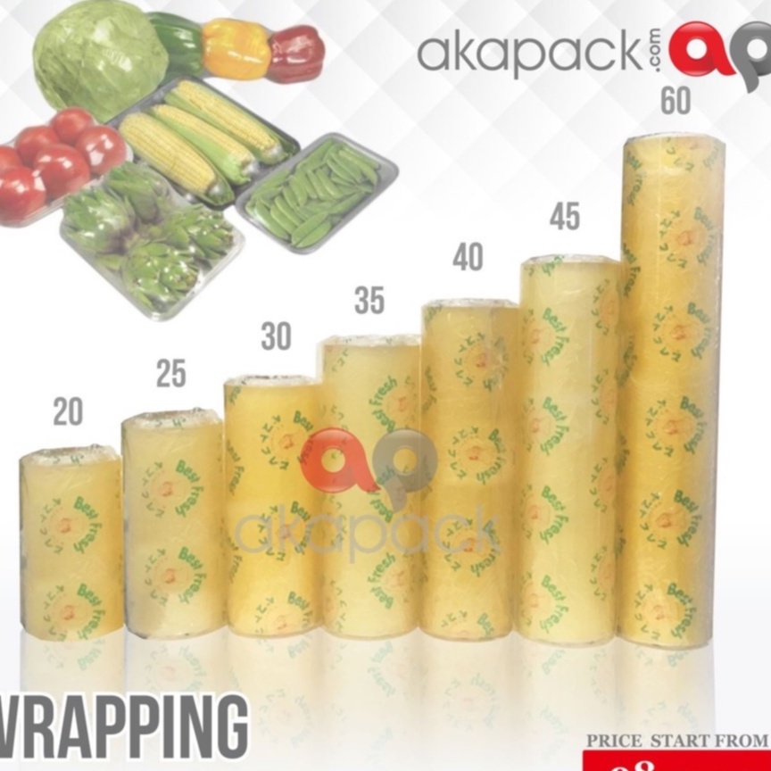 Jual PLASTIK WRAPPING 60 cm x 500 meter Bestfresh FILM | Shopee Indonesia