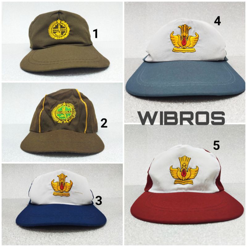 Jual Topi Sekolah SD/SMP/SMA / Pramuka Seragam Sekolah | Shopee Indonesia