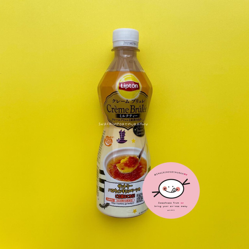 Jual Lipton Creme Brulee Milk Tea Japan | Shopee Indonesia