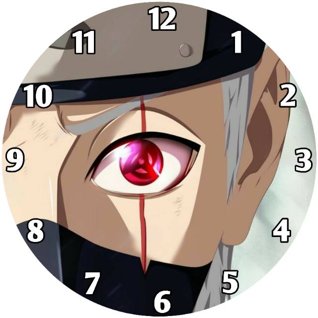Jual Jam Dinding KaKasi/Naruto new | Shopee Indonesia