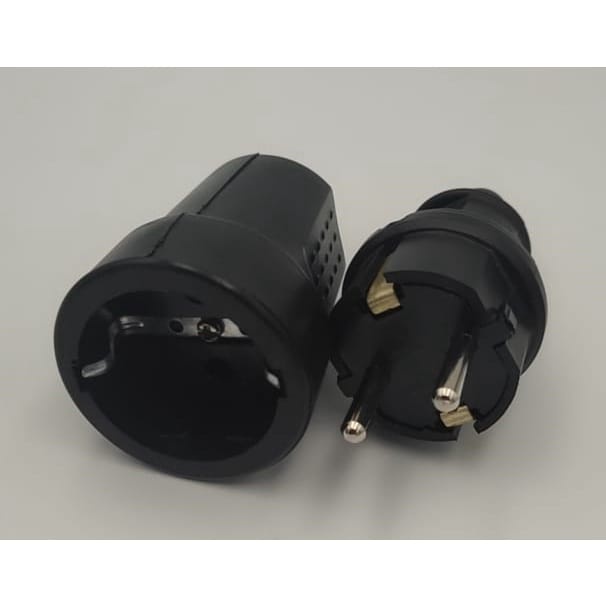 Jual STEKER INDUSTRI MALE / FEMALE 2P+E 16A / 250V INDUSTRIAL PLUG 2 ...