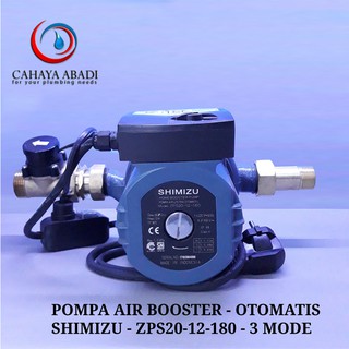 Jual POMPA BOOSTER SHIMIZU - 3 TAHAP - ZPS 20 12 180 - POMPA AIR ...