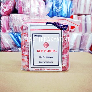 Jual Plastik klip / Klip obat ukuran 10x7 cm isi 1000 lembar Indonesia ...