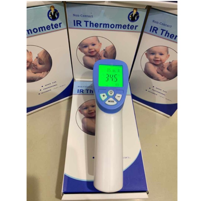 Jual Non-Contact IR Thermometer Infrared Digital Thermo Gun Termometer ...