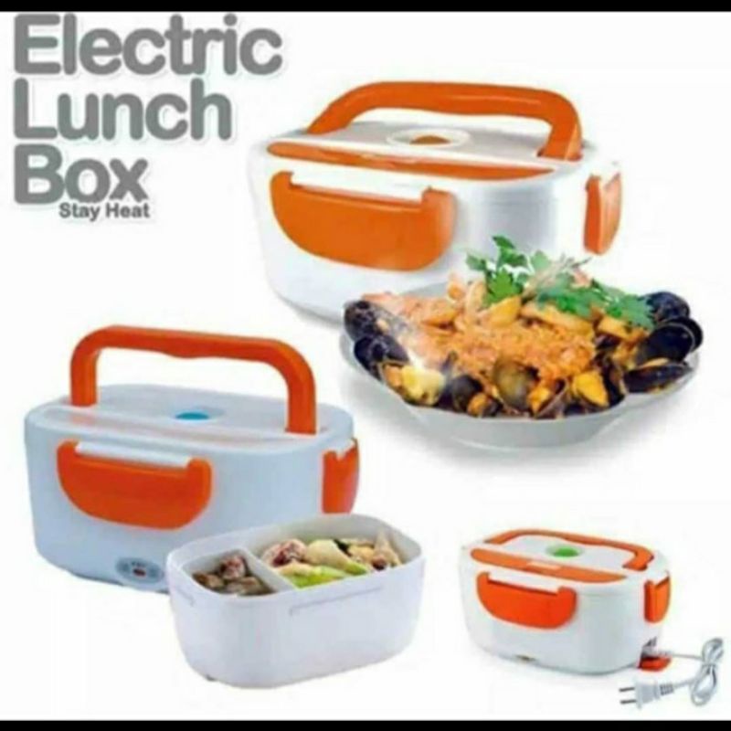 Jual Electric Lunch Box Kotak Tempat Bekal Penghangat Pemanas Listrik ...