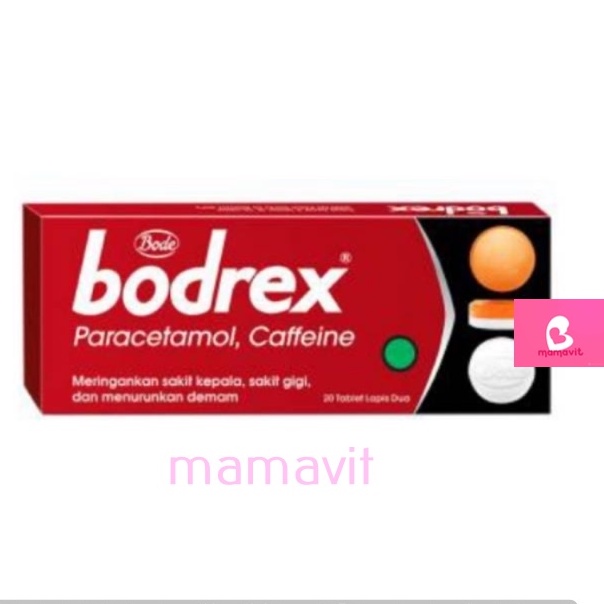 Jual Bodrex / obat sakit kepala, sakit gigi, demam 1 box 20 tablet ...