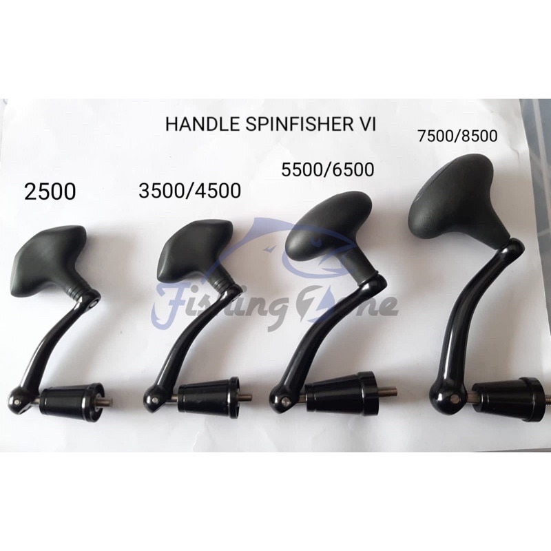 Jual Penn Part - Reel Handle Assembly Spinfisher SSVI 2500 3500 4500 ...
