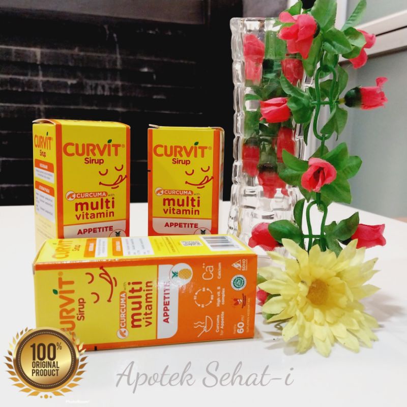 Jual Curvit Syrup Multivitamin | Shopee Indonesia