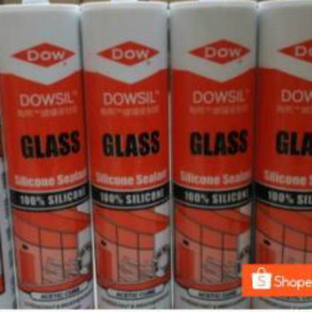 Jual Dowsil dow corning asam lem kaca silicone sealant lem aquar | Shopee Indonesia