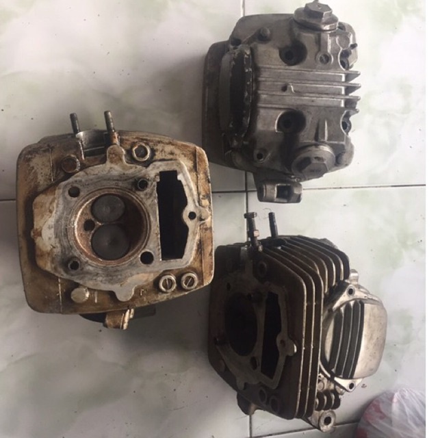 Jual head silinder kop megapro lama isi klep set pir ori copotan ...