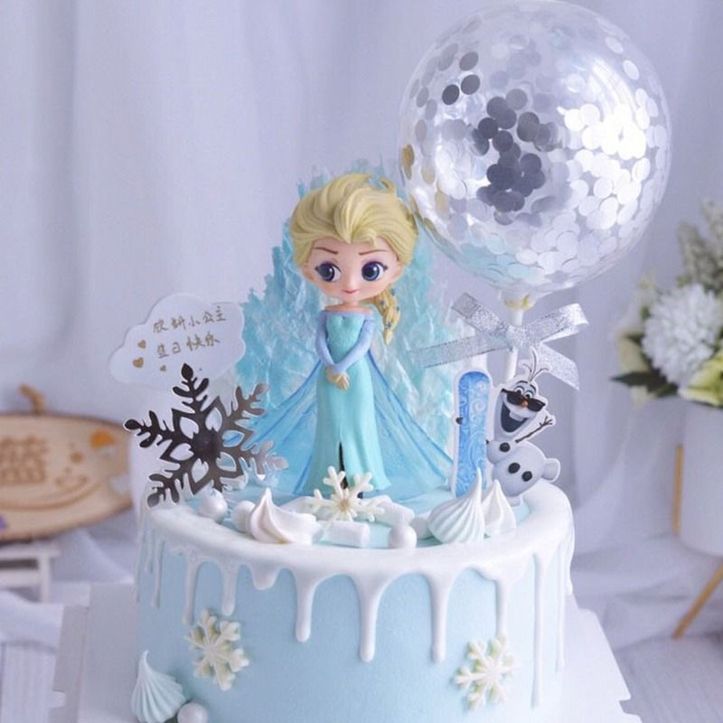 Jual CAKE TOPPER PRINCESS ELSA FROZEN FIGURE PAJANGAN HIASAN KUE ...