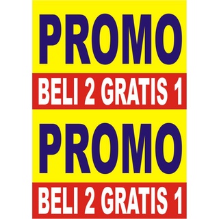 Jual Tulisan Promo Laminating / Kertas Tulisan Promo | Shopee Indonesia