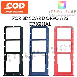 Jual SIMTRAY SIMLOCK SLOT TEMPAT KARTU SIM CARD OPPO A3S ORIGINAL ...