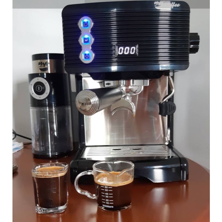 Jual Mesin Kopi Espresso Mayaka Premium MP Coffee CM 3601 CR Black ...
