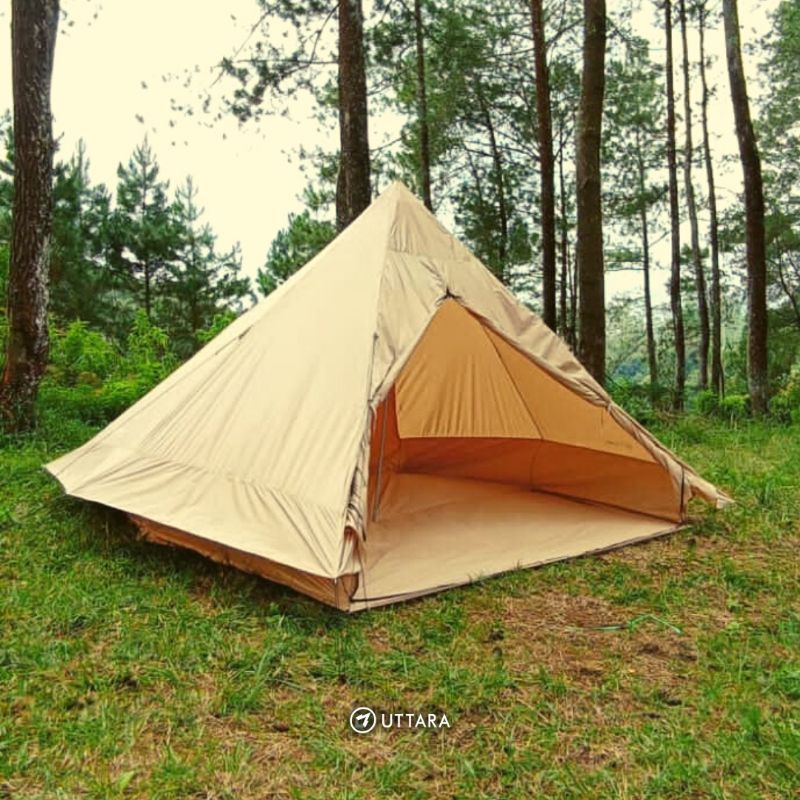 Jual Uttara Family Pyramid Tarp Tent | Shopee Indonesia