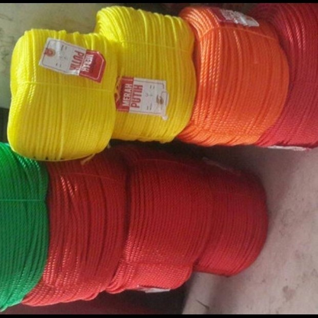Jual Tali Tambang Plastik Nylon 3mm/ 4mm/ 5mm/ 6mm/ 7mm/ 8mm permeter | Shopee Indonesia