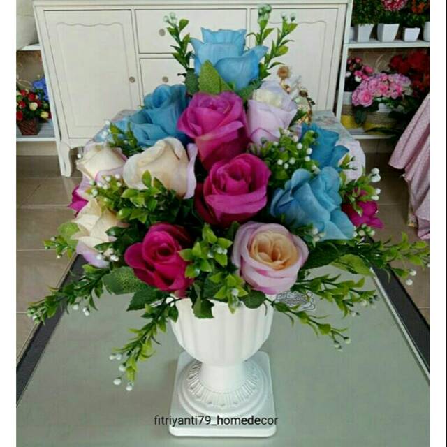 Jual Bunga meja mawar | Shopee Indonesia