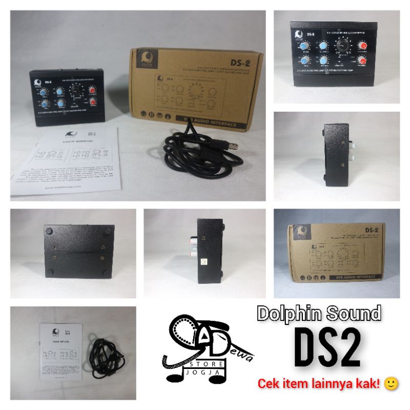 Jual Soundcard Dolphin sound DS2 DS 2 ISK Card USB | Shopee Indonesia