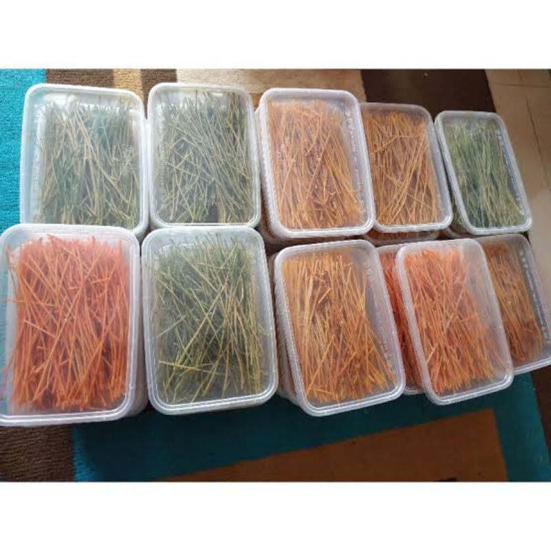 Jual mie lidi kemasan box berat 100gr mi lidi tepak termurah | Shopee ...