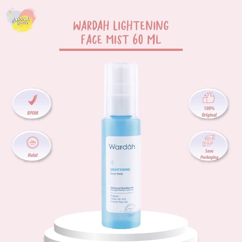 Jual WARDAH Lightening Face Mist 60 ml | Shopee Indonesia