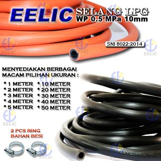 Jual EELIC SEA-LPG10MM SELANG GAS LPG PANJANG 10M DIAMETER 10MM WP 0.5 ...