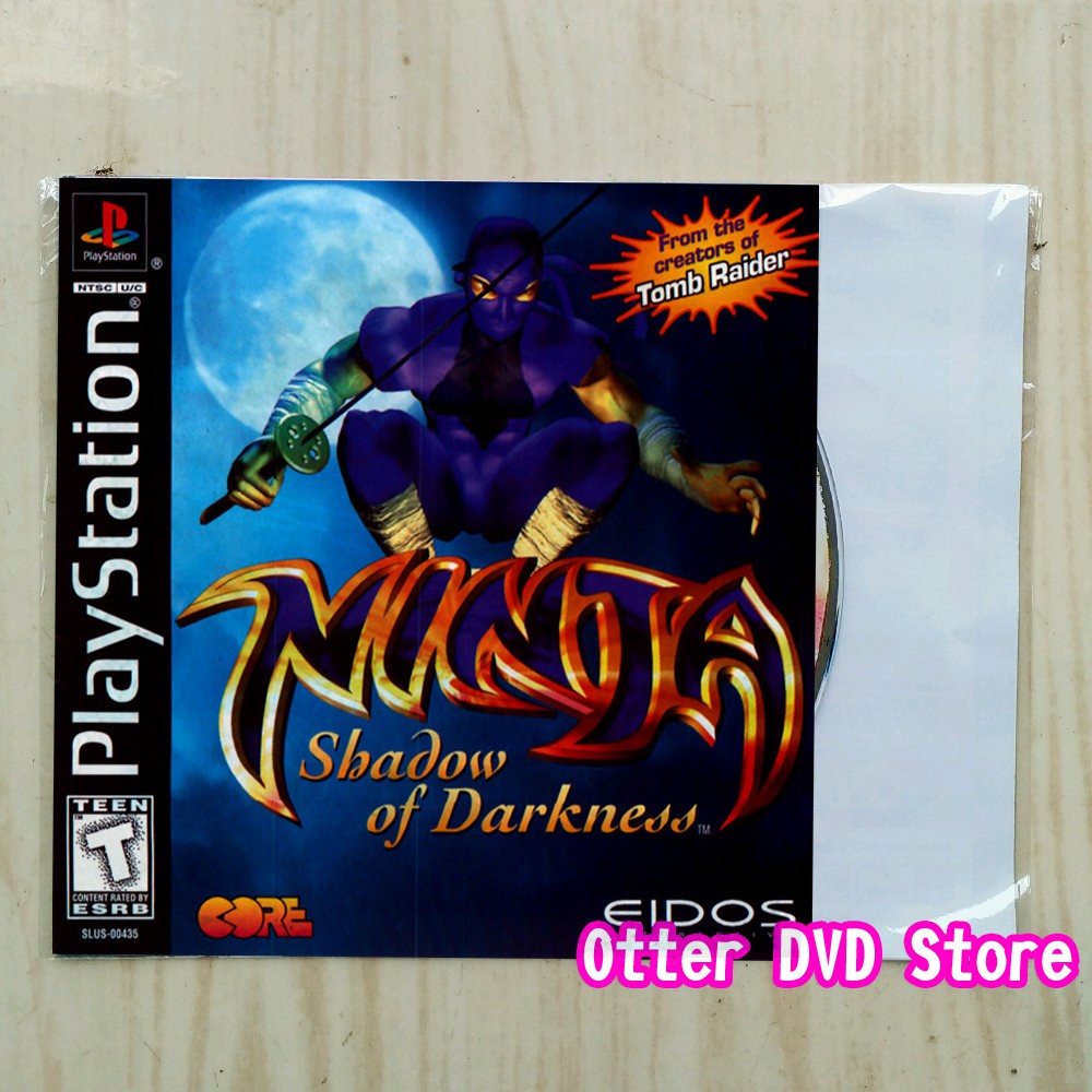 Jual Kaset CD Game Ps1 Ps 1 Ninja - Shadow of Darkness | Shopee Indonesia