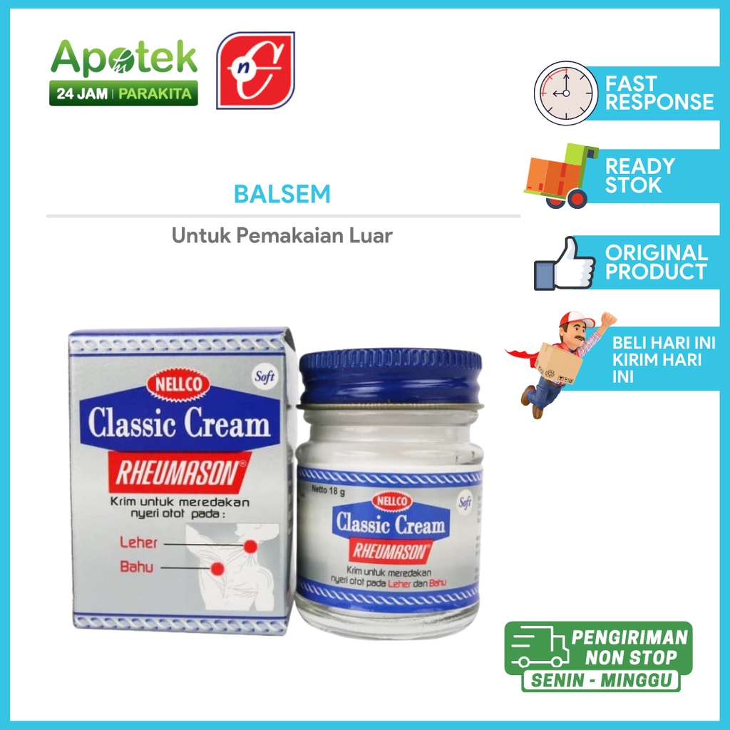 Jual Balsem Rheumason / Classic Cream Rheumason / Balsem / Balsam ...