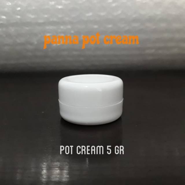 Jual Kemasan kosmetik/pot cream/pot cream 5 gr/pot krim/tempat cream ...