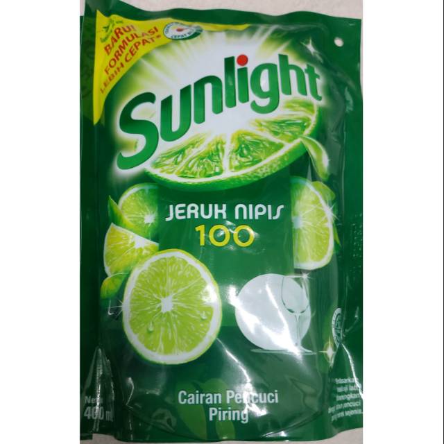 Jual Sunlight jeruk nipis 400ml | Shopee Indonesia