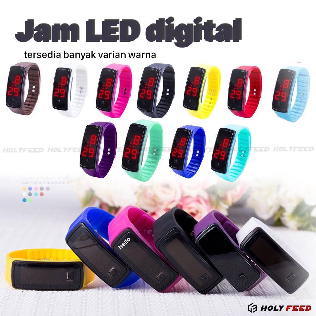 Jual Jam Tangan Led Digital Couple Sport | Shopee Indonesia