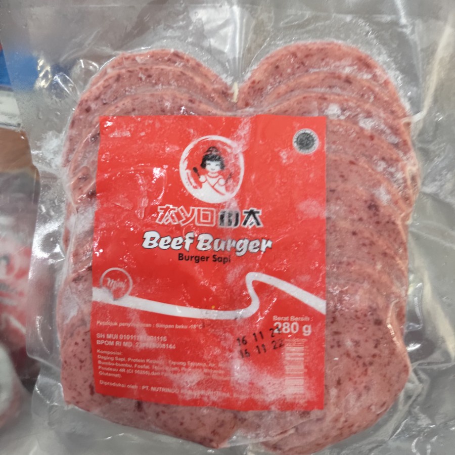 Jual Ayoma beef burger isi 20 280 gr | Shopee Indonesia