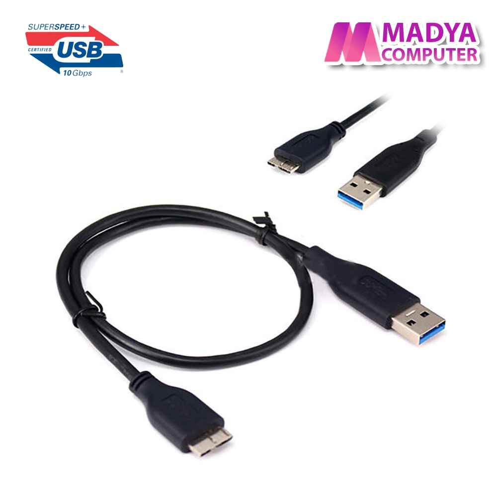 Jual Kabel Data Hardisk / HDD Eksternal USB 3.0 1 Meter | Shopee Indonesia