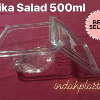 Jual MIKA SALAD / MANGKOK PLASTIK 500ML isi 25pcs Indonesia|Shopee Indonesia