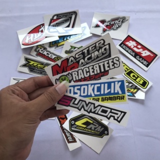 Jual Stiker Motor Honda Gank / Sticker Pack Honda Gank / Rosok CIlik ...