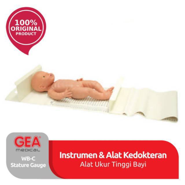 Jual Alat Pengukur Panjang Badan Bayi Infant Ruler Indonesia|Shopee ...