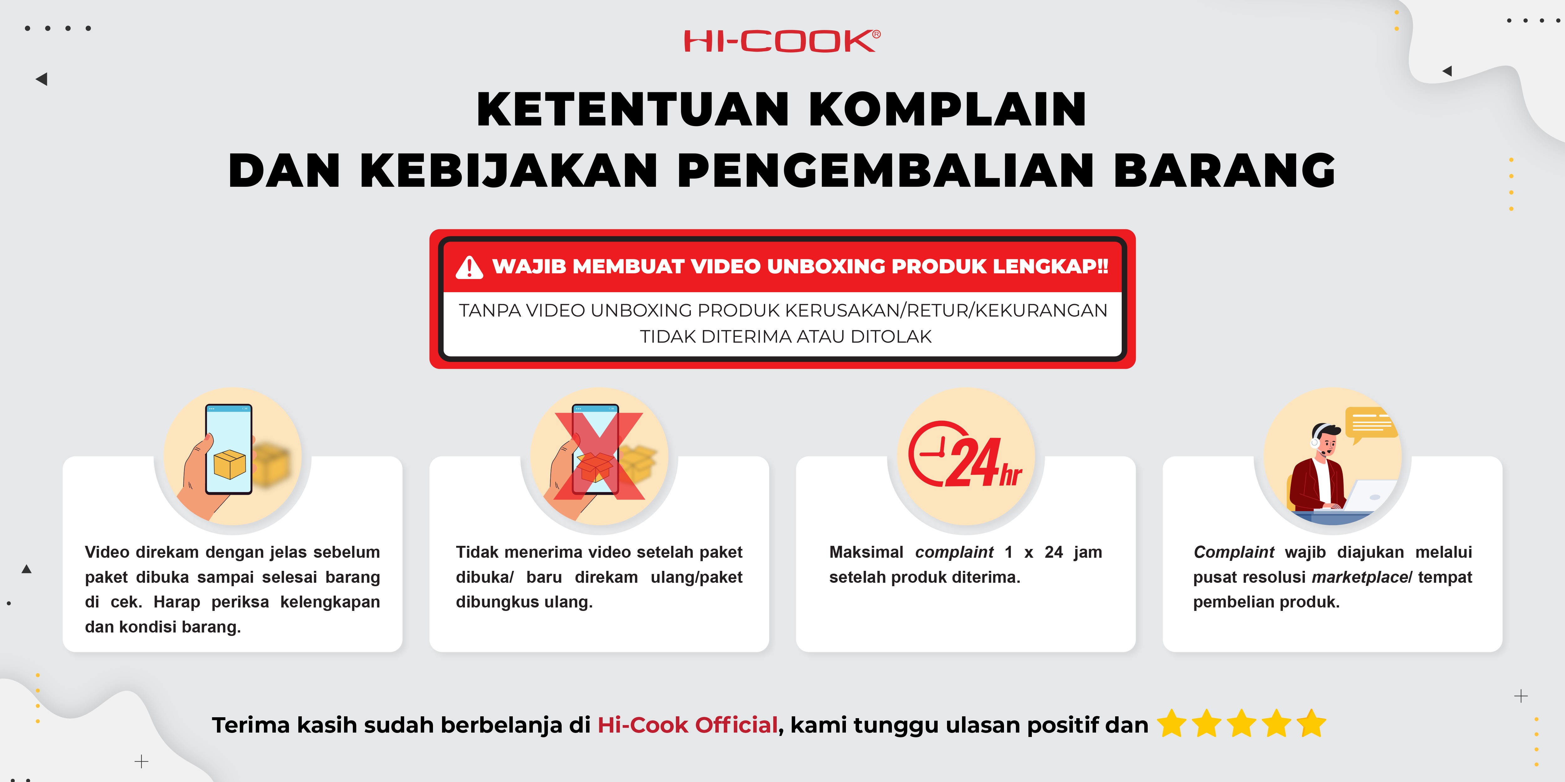 Toko Online Hi-Cook Official Shop | Shopee Indonesia