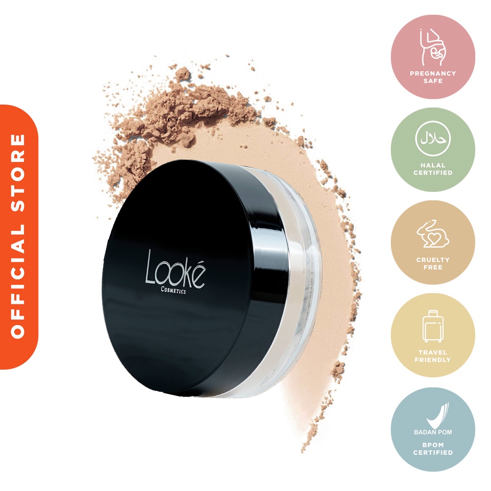 MSBB - Looke Holy Smooth and Blur Loose Powder Rhea Mini Size - My Skin ...