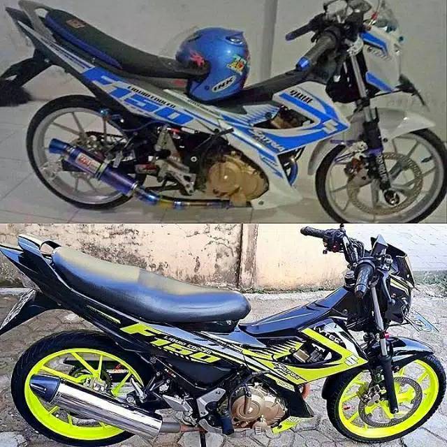 Jual Striping Variasi Motor Suzuki Satria Fu New Sfun Variasi motor ...