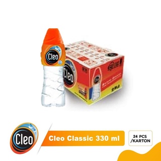 Jual CLEO CLASSIC AIR MINERAL 330ml x 24 BOTOL - 1 DUS (KHUSUS INSTANT ...