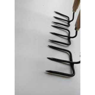 Jual garuk besi mata tiga- cangkul sampah- garuk rumput- cangkul sampah ...