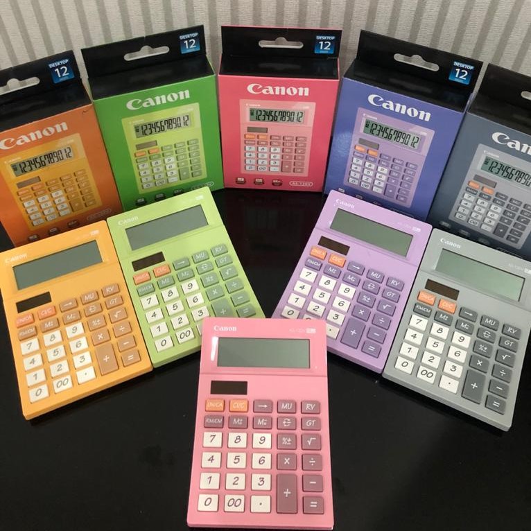 Jual KALKULATOR CANON AS-120V / KALKULATOR 12 DIGIT CANON abu Indonesia ...