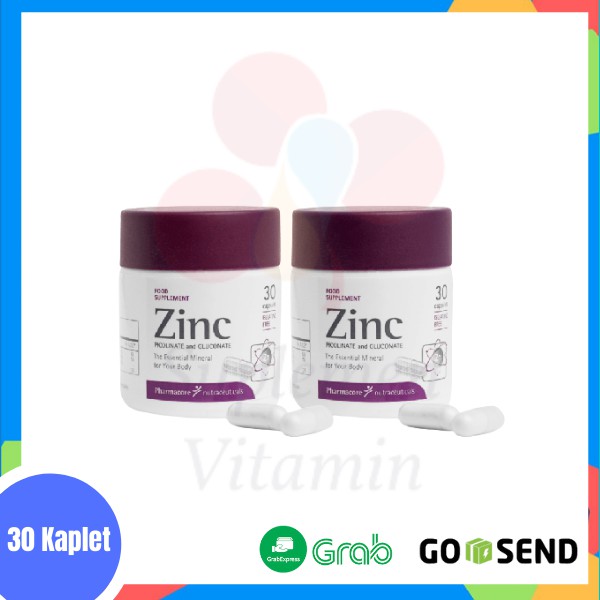 Jual Zinc Picolinate Gluconate - 30 Kapsul | Shopee Indonesia