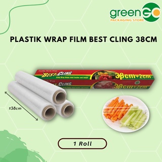 Jual PLASTIK CLING WRAP 38CM WRAPPING FILM BENING ROLL GULUNGAN PEMBUNGKUS DAGING MURAH HALAL ...