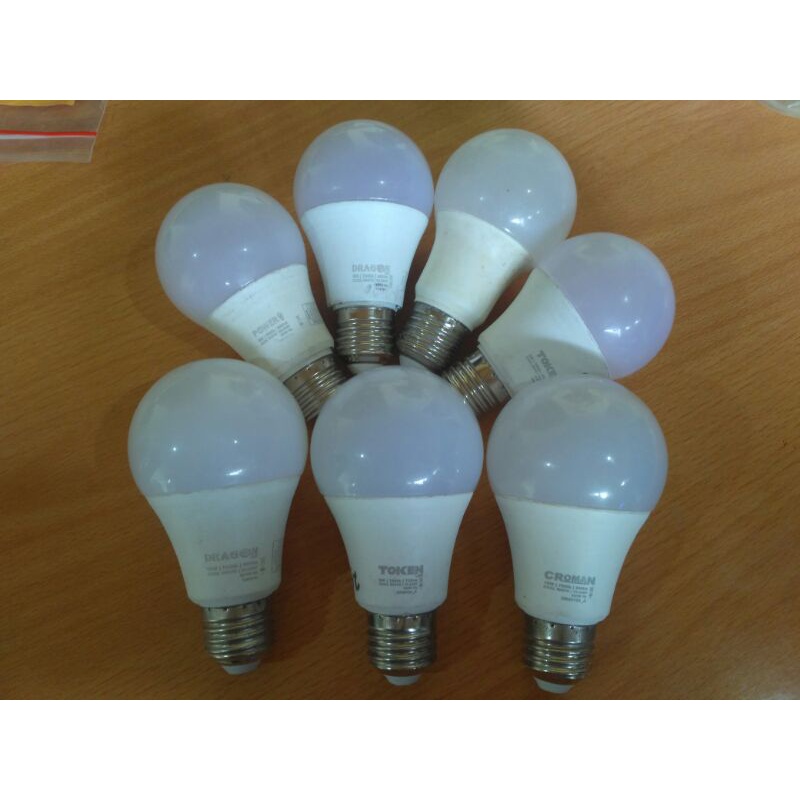 Jual LAMPU LED ON REKONDISI MEREK CAMPUR 5 s/d 10 Watt | Shopee Indonesia
