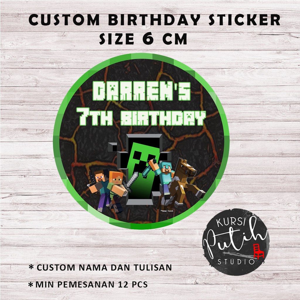 Harga Minecraft.sticker Terbaru September 2022 |BigGo Indonesia