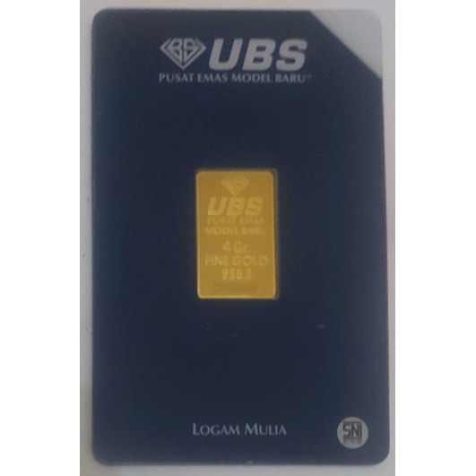 Jual Logam Mulia UBS 4 Gram | Shopee Indonesia