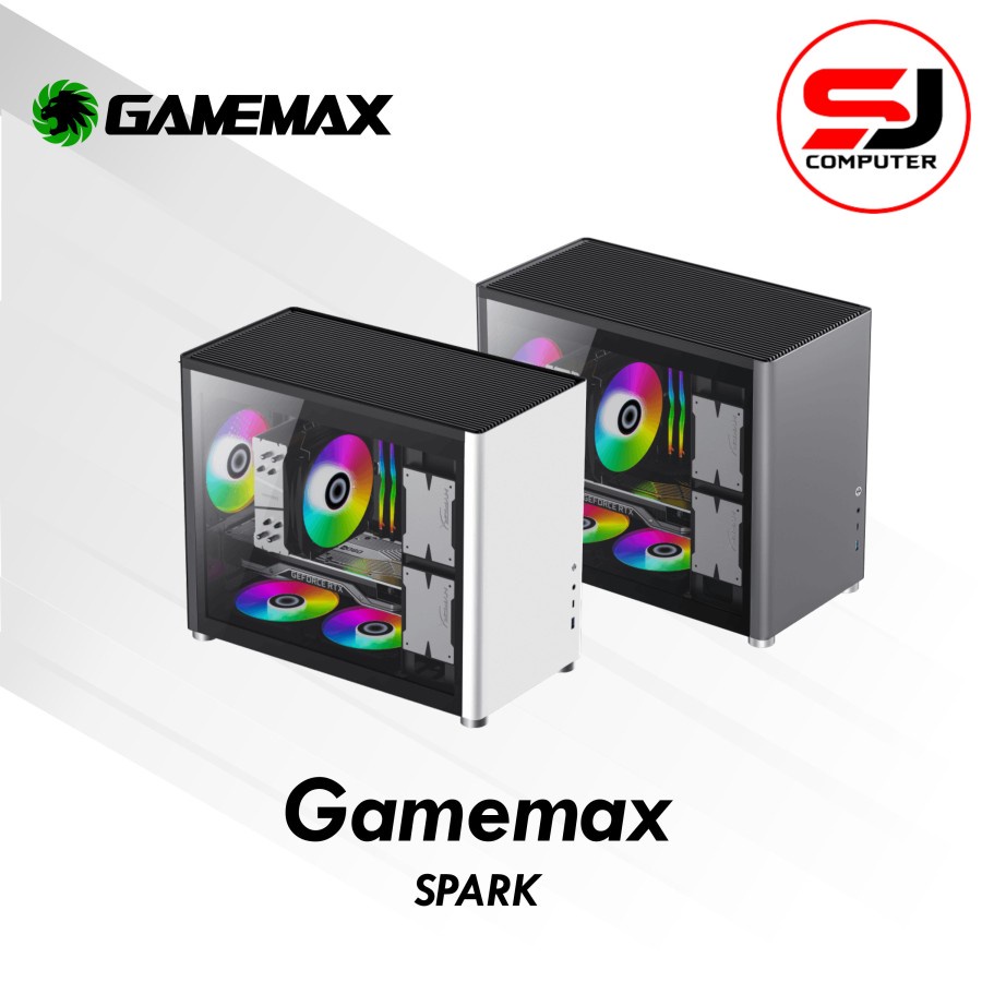 Jual Casing GameMax Spark M-ATX Desktop Gaming Computer Case | Shopee Indonesia