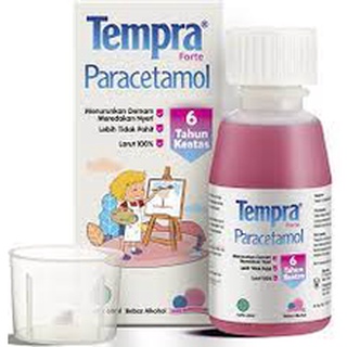 Jual TEMPRA PARACETAMOL SYR,FORTE | Shopee Indonesia