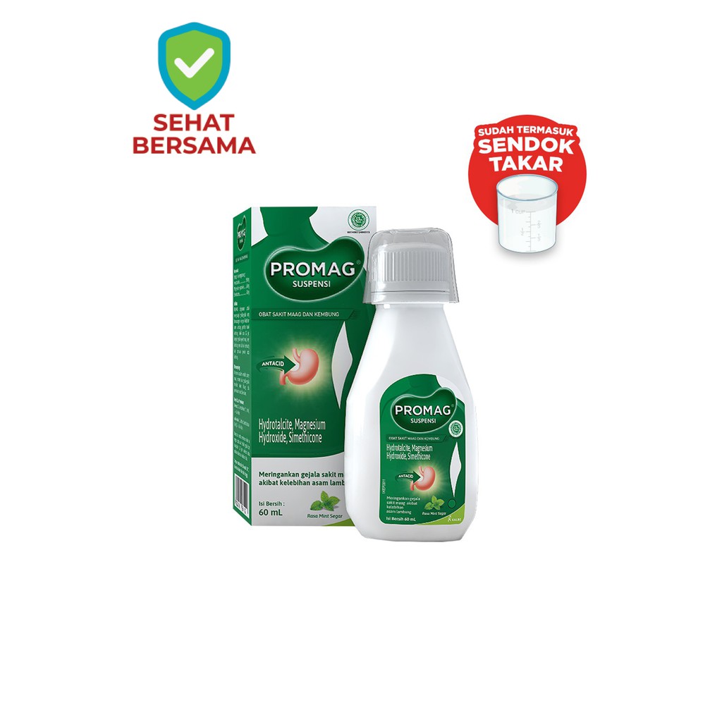 Jual PROMAG SUSPENSI / PROMAG BOTOL (60ml) | Shopee Indonesia