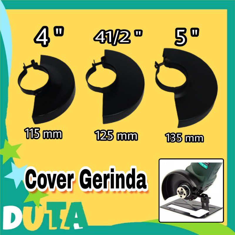 Jual Cover Gerinda 5 inch , 41/2 inch , 4 inch pelindung debu plat ...